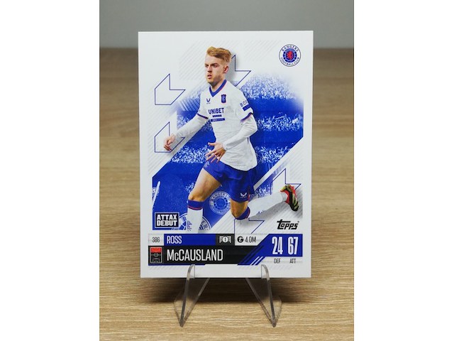 Match Attax 2024/25 386 Ross McCausland