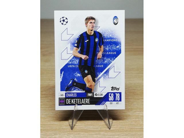 Match Attax 2024/25 349 Charles De Ketelaere