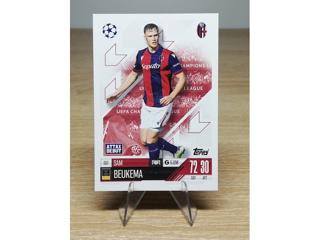 Match Attax 2024/25 337 Sam Beukema