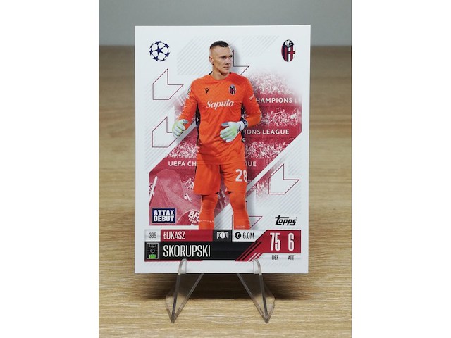 Match Attax 2024/25 335 Łukasz Skorupski