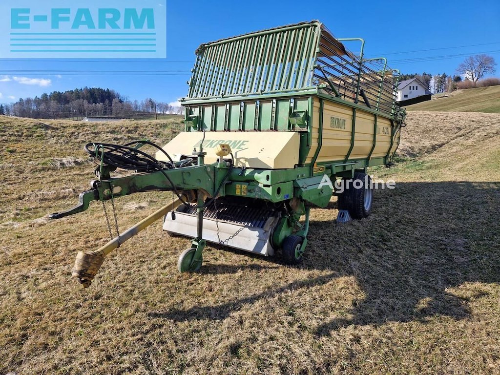 Krone titan 4/32 l samoutovarna prikolica
