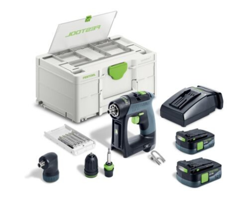 Festool CXS 12 2,5-SET Baterijska bušilica - odvijač, F 576865