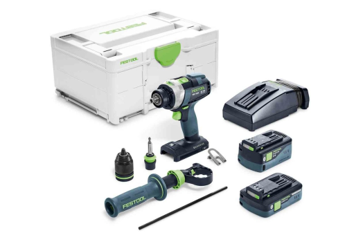 Festool Baterijska bušilica-odvrtač QUADRIVE TPC 18/4 5,0/4,0 I-Plus, F 577651