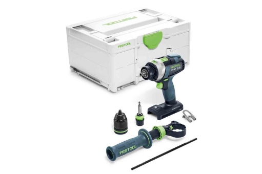 Festool Baterijska bušilica-odvrtač QUADRIVE TPC 18/4 I-Basic, F 575604