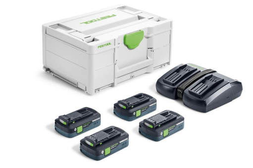 Festool Energetski set SYS 18V 4x4,0/TCL 6 DUO, F 577104