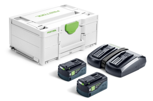 Festool Energetski set SYS 18V 2x5,0/TCL 6 DUO, F 577707