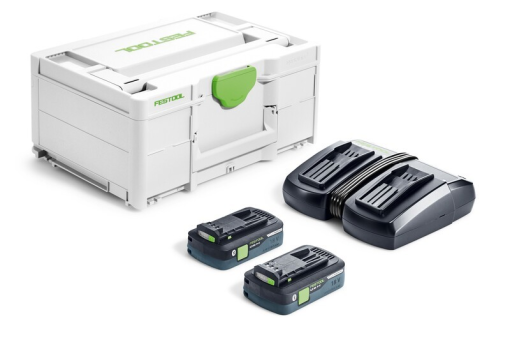 Festool Energetski set SYS 18V 2x4,0/TCL 6 DUO, F 577109