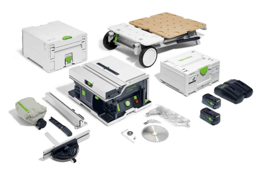 Festool Baterijski stoni cirkular CSC SYS 50 EBI-Set, F 577379