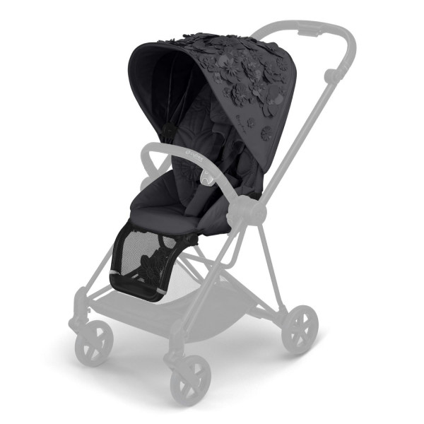 Cybex navlaka za kolica Mios Simply flowers grey