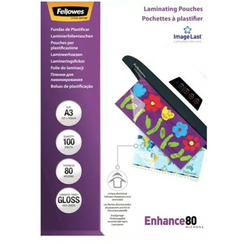 FELLOWES 5306207 - A3 80 mic