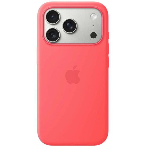 APPLE iPhone 17 Pro Silicone Case with MagSafe - Bright Guava (SEASONAL) mhw04zm/a