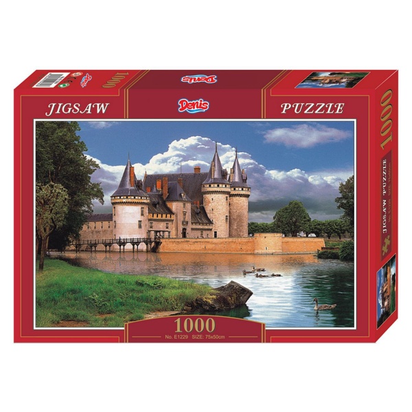 Puzzle s motivom srednjovekovne tvrđave 1000 kom 01-331000