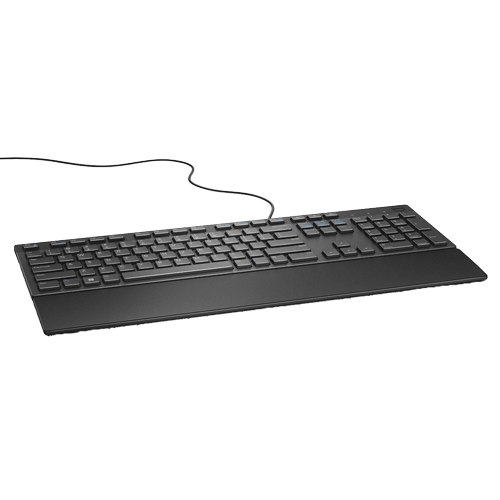 DELL Žična tastatura MULTIMEDIA KB216 (Crna) USB, Membranski tasteri, EN (US)