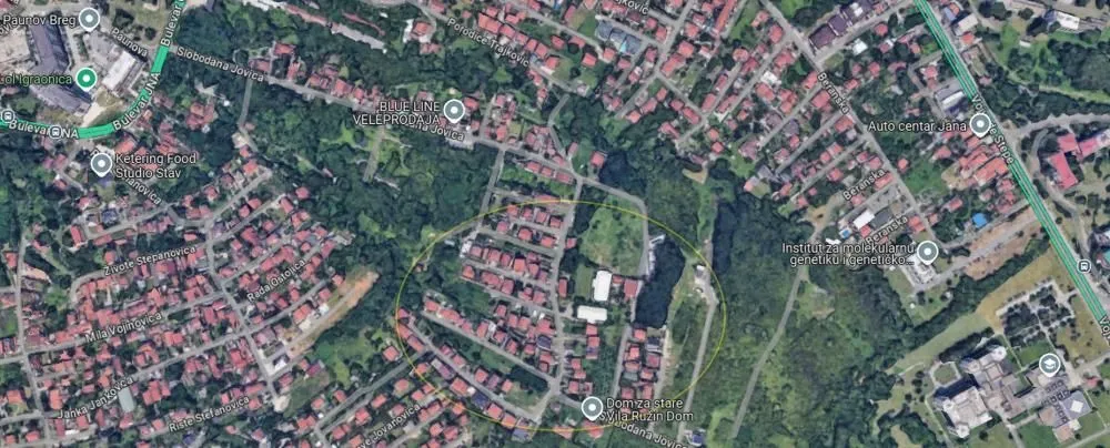 Prodaja, plac, 500m², Jajinci, Voždovac Sve Podlokacije