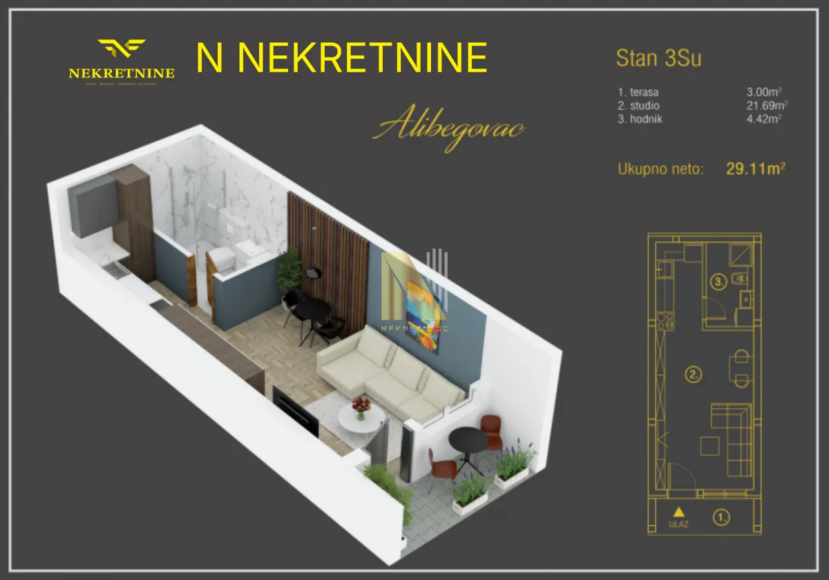 Prodaja, parking/garaža, 29m², Alibegovac, Petrovaradin