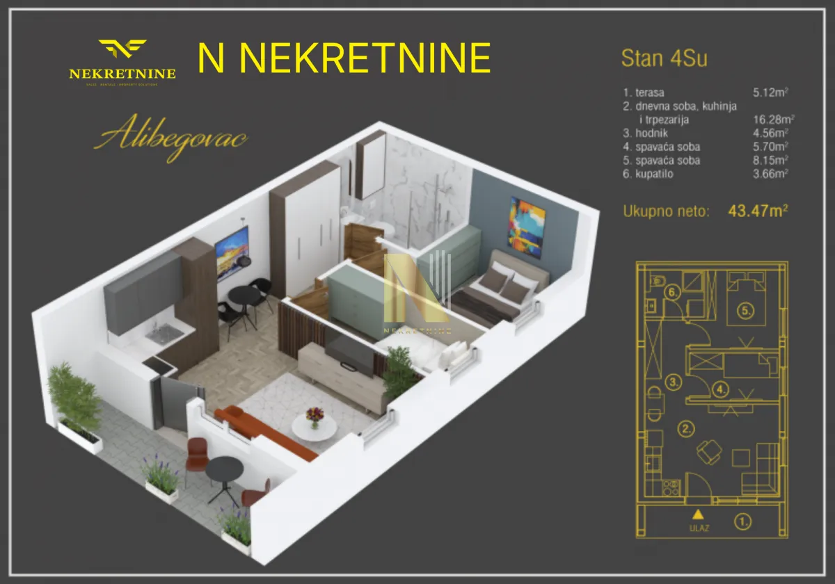 Prodaja, parking/garaža, 43m², Alibegovac, Petrovaradin