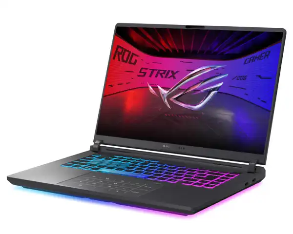 ASUS ROG Strix G16 G615LR-S5340W (16 inča 2.5K, Ultra 9 275HX, 32GB, SSD 2TB, GeForce RTX 5070 Ti, Win 11 Home) laptop + ranac