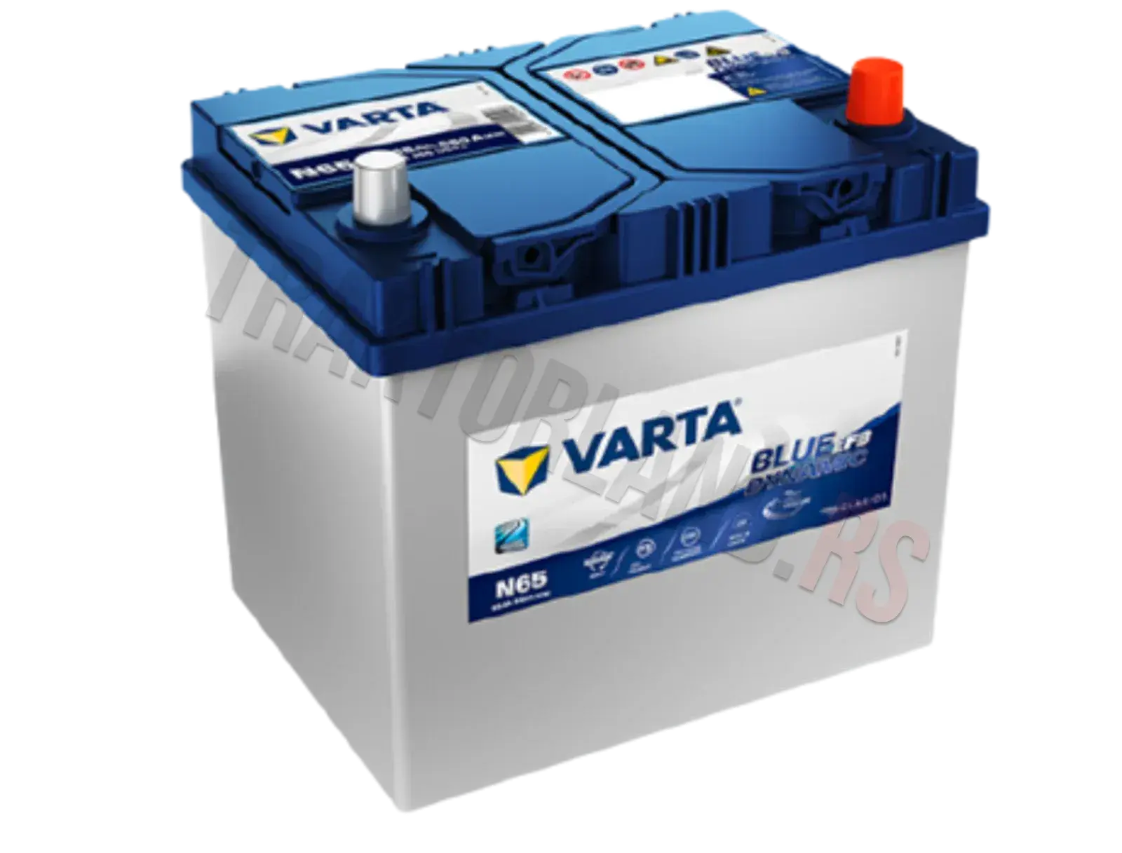 AKUM 12V65AH D+ VARTA BLUE EFB ASIA