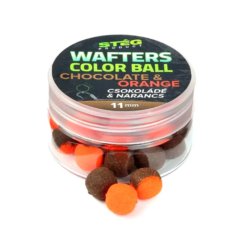 STEG WAFTERS Color Ball 11mm 15g Chocolate & Orange (SP313450) 66405