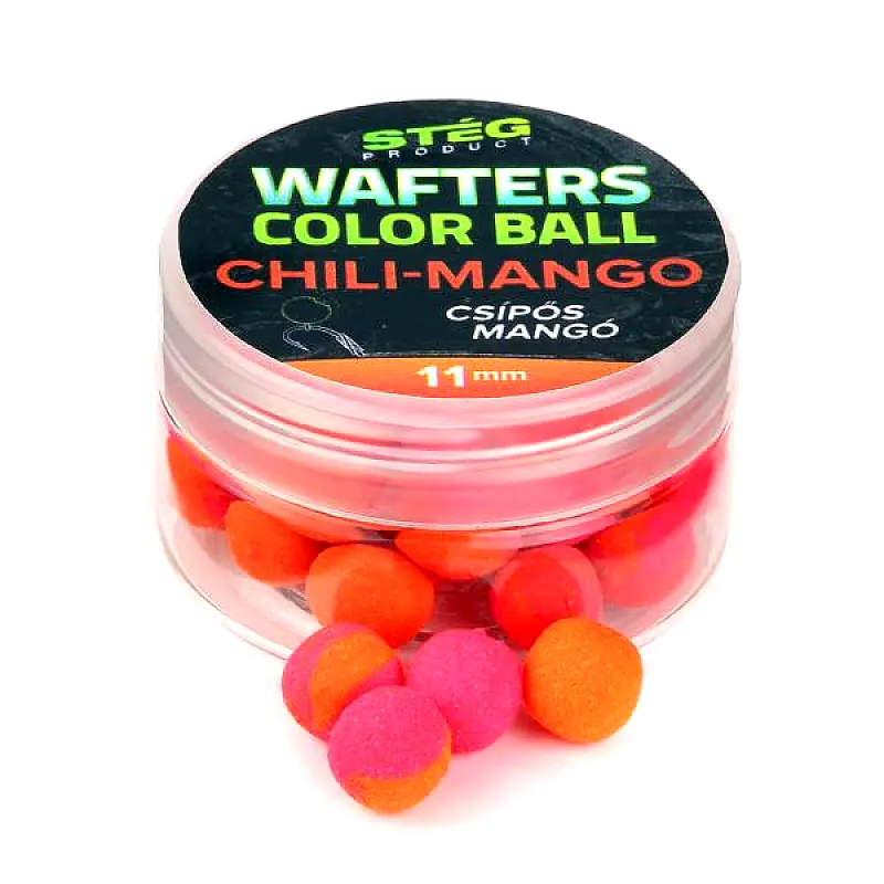 STEG WAFTERS Color Ball 11mm 15g CHILI-MANGO (SP313453) 66408