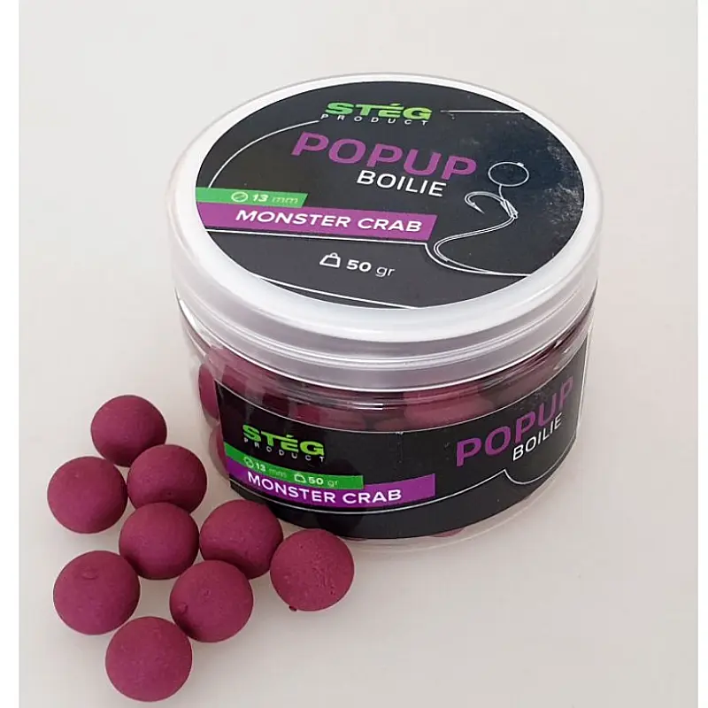 STEG Pop-Up boilies 16mm N-butyric Corn 50gr (SP241604) 66382