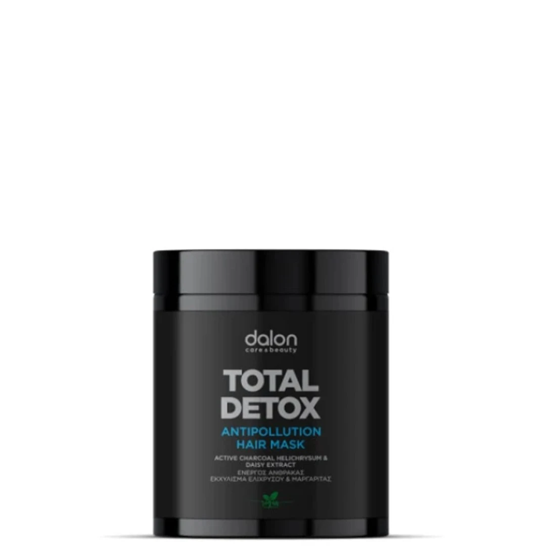 DALON MASKA ZA KOSU 1L TOTAL DETOX ANTIPOLLUTION ACTIVE CHARCOAL