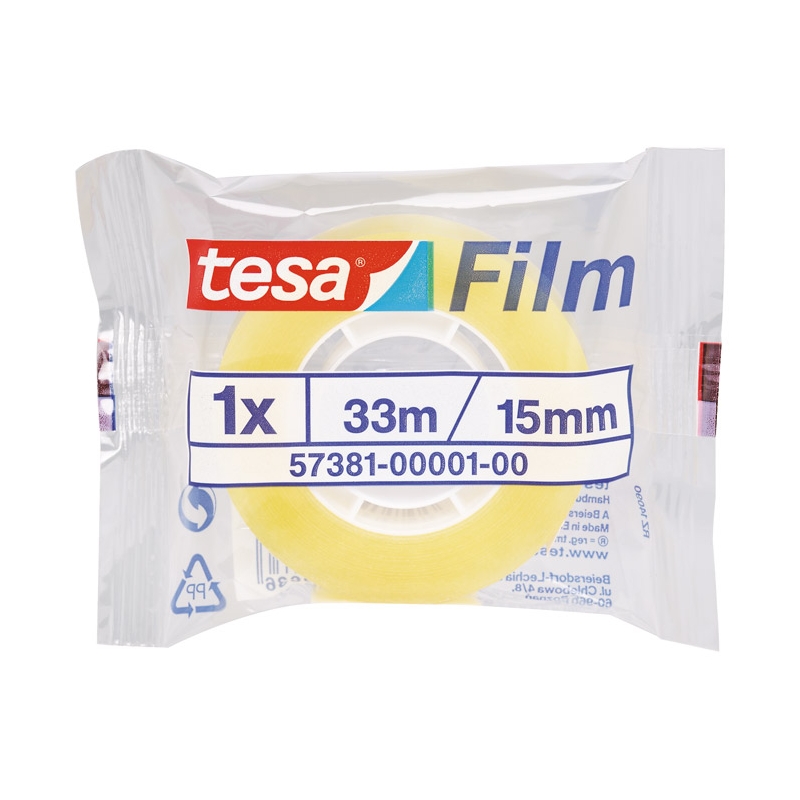 Selotejp - Traka Lepljiva 15mm/33m Tesafilm Tesa 57381 Providna
