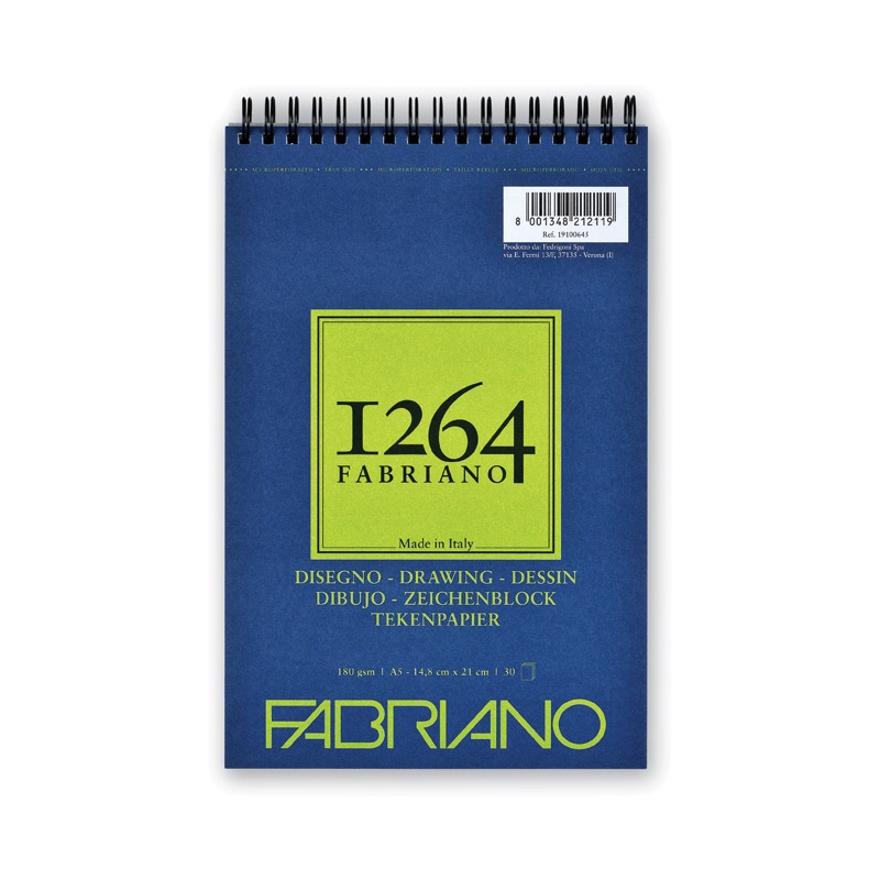 Blok Drawing Spirala Gore A5 30L 180g (Natural Grain) 1264 Fabriano 19100645