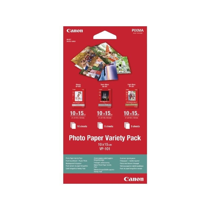 Foto Papir Canon Variety Pack VP-101 10x15cm 20Sh