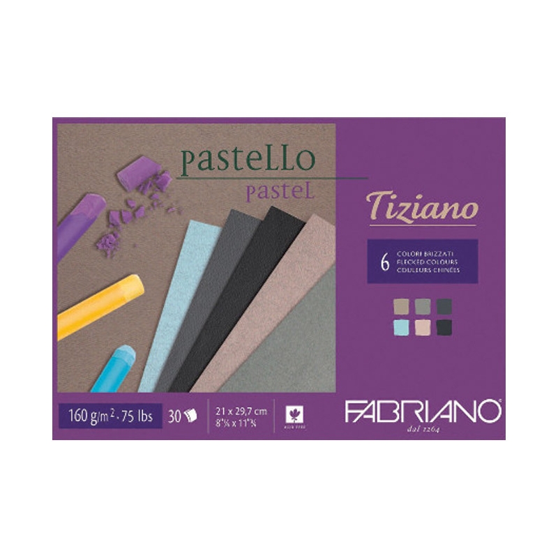 Blok Tiziano 29,7x21cm 160g 30L Fabriano 46221297 6boja