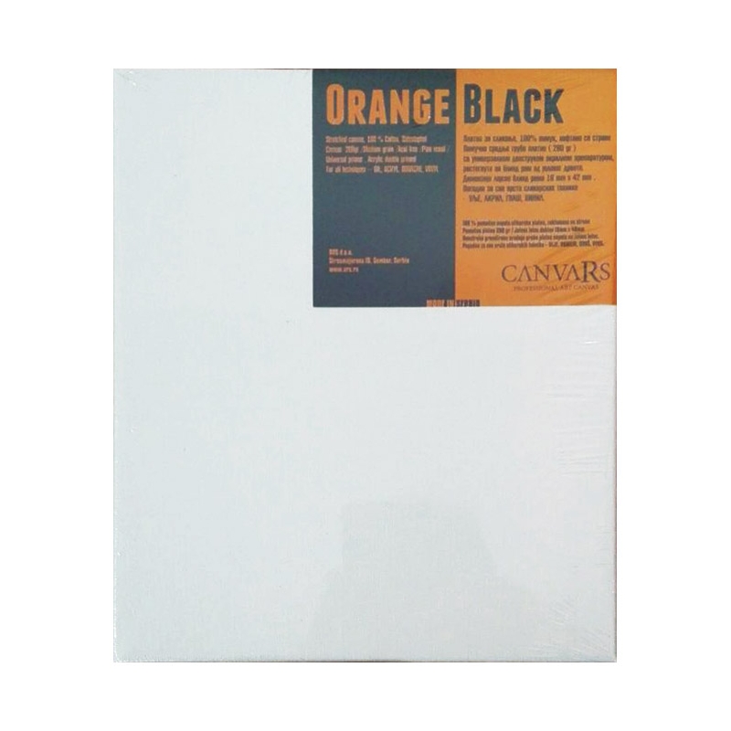 Platno Slikarsko OrangeBlack 40x 90cm Ars 9827980