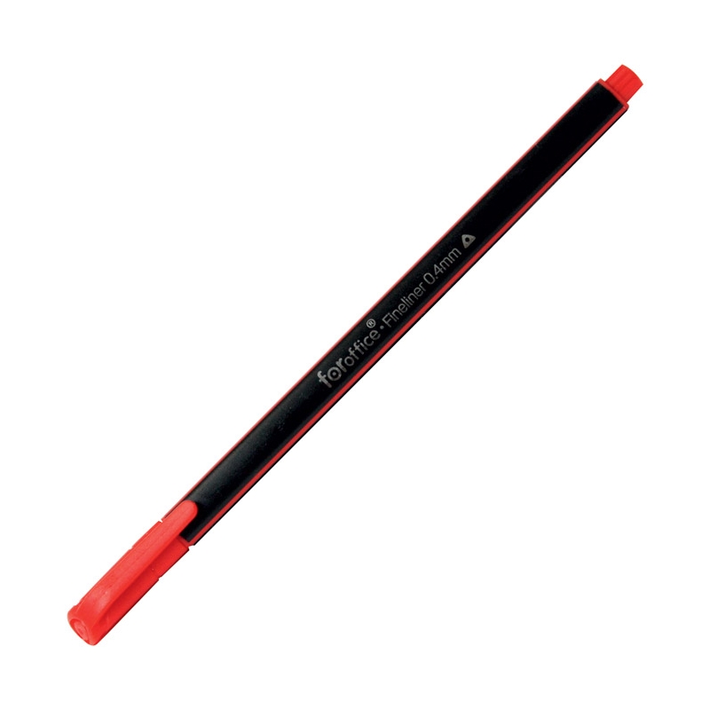 Flomaster Fineliner 0,4mm FORoffice 18098 Crveni