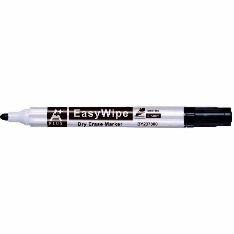 Marker Za Belu Tablu EasyWipe BY237800 2,5 Mm A Plus Crna