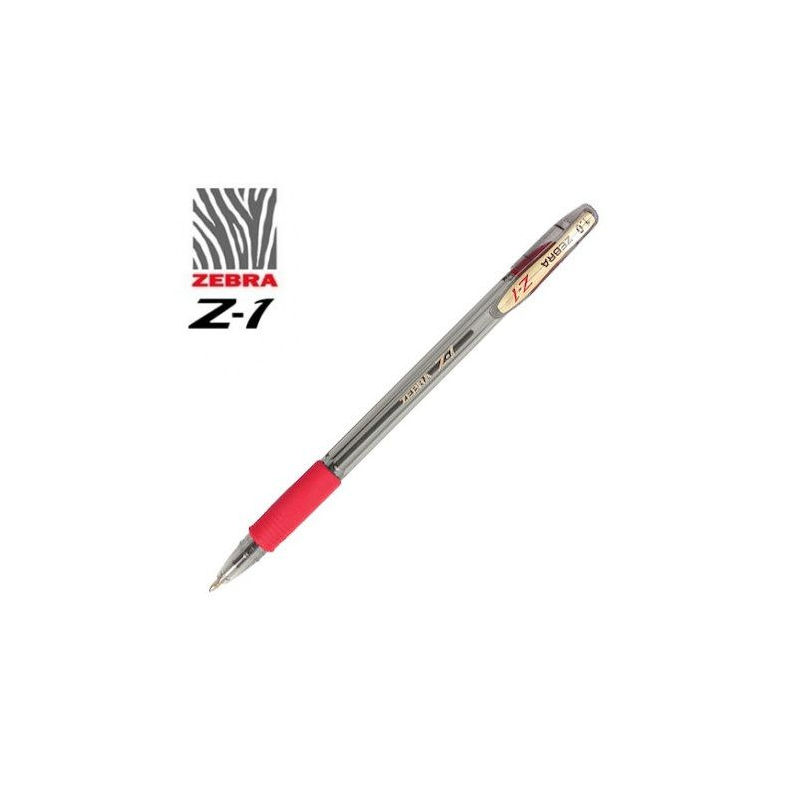Hemijska Olovka Zebra Z1 0,7 Red/Red 24163