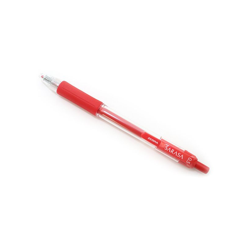 Roler Gel Zebra SARASA GEL RETRACTABLE 0,5 Red/Red Gel Ink TC BT 46730