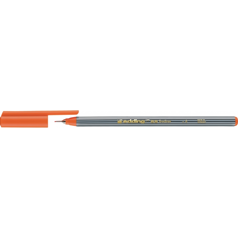 Fineliner E-55 0,3mm Edding Narandžasta