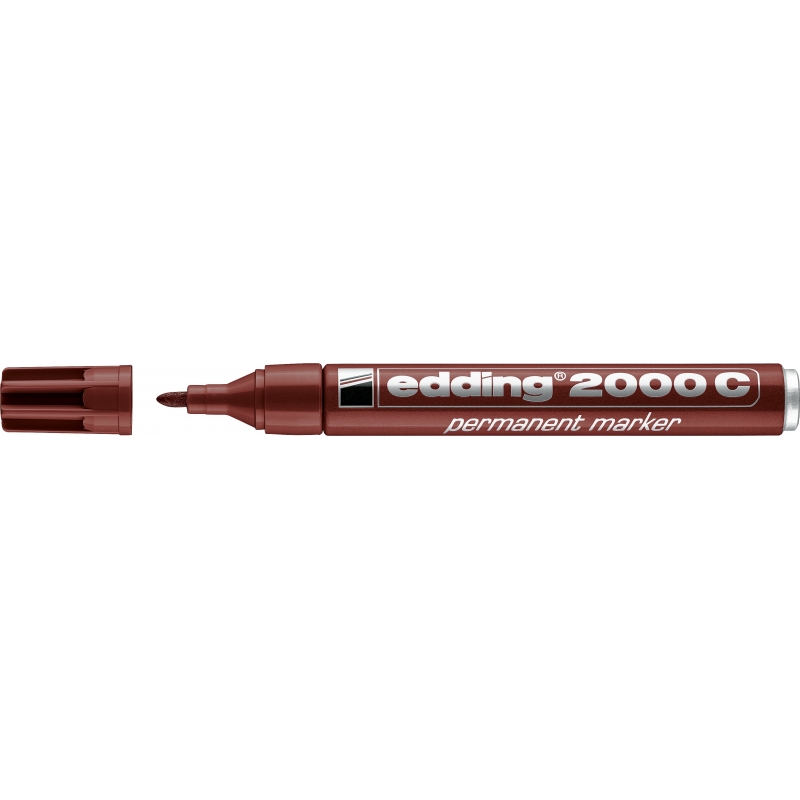 Permanent Marker Edding E-2000 C 1,5-3mm Edding Braon