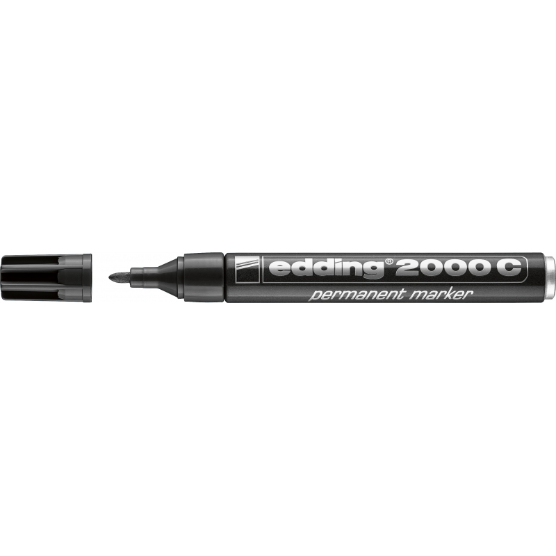 Permanent Marker Edding E-2000 C 1,5-3mm Edding Crna