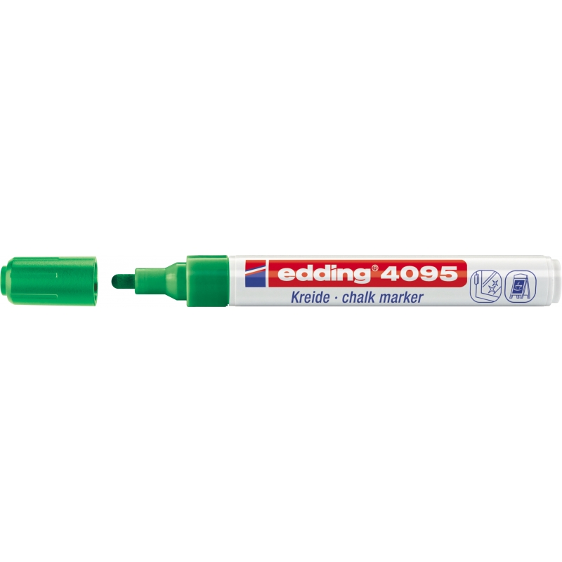 Marker Za Staklo CHALK MARKER E-4095 2-3mm Edding Zelena