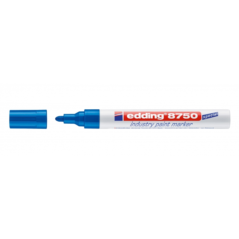 Industrijski Paint Marker E-8750 2-4mm Edding Plava