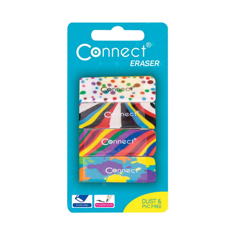 Gumica Sintetička Multicolour Pk4 Connect 45161 Blister