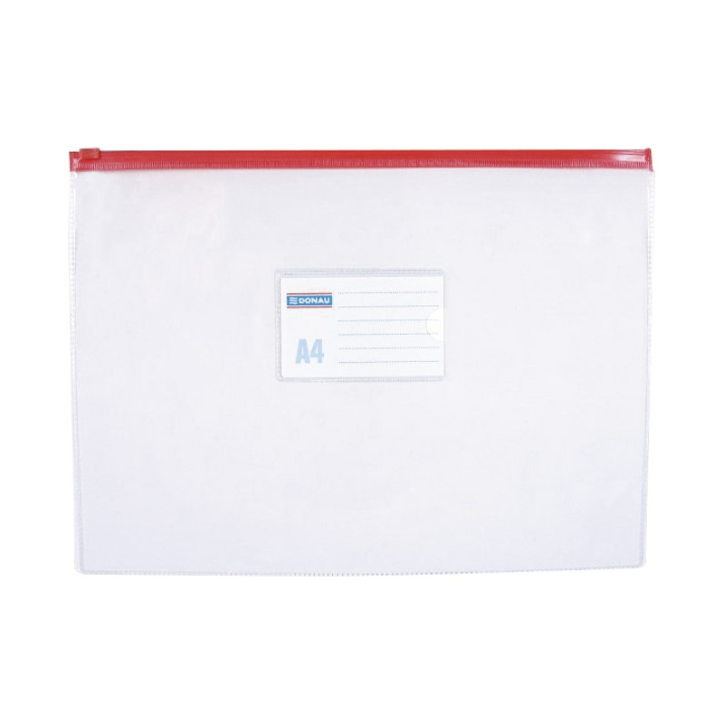 Fascikla Zip A4 Pvc Donau 1798001PL-00 Providna