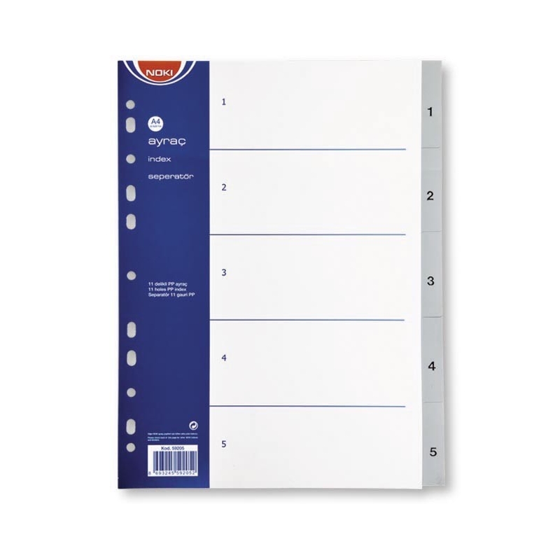 PP Pregradni Registri, 1-5 Noki