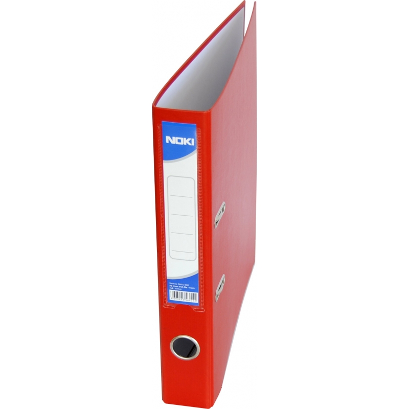 Registrator PVC Uži 55mm, Sa Ojačanjem, A4 Noki Crvena