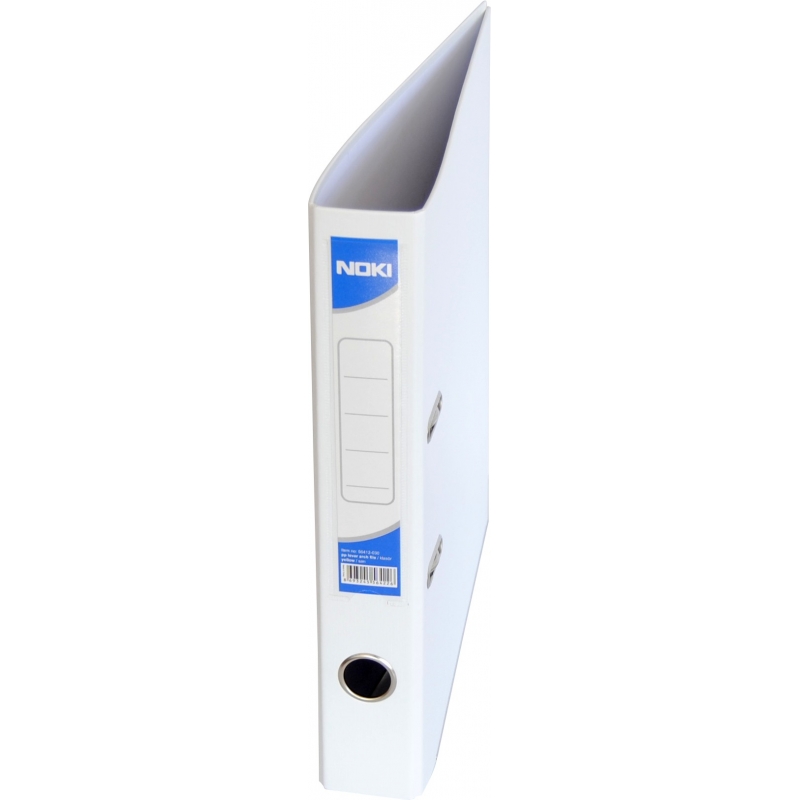 Registrator PVC Uži 55mm, Sa Ojačanjem, A4 Noki Bela