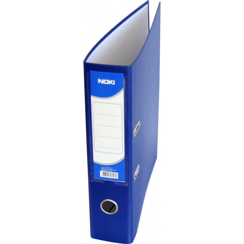 Registrator PVC Normal 70mm, Sa Ojačanjem, A4 Noki Tamno Plava