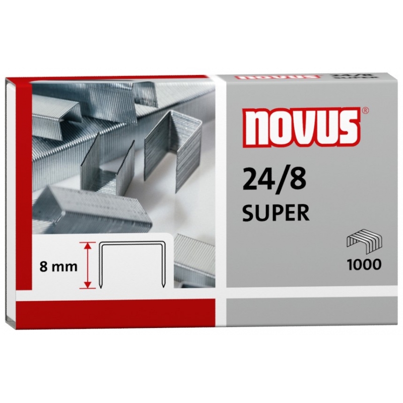 Klamerice Novus 26/8 Super, 1/1000, 40 Listova Novus