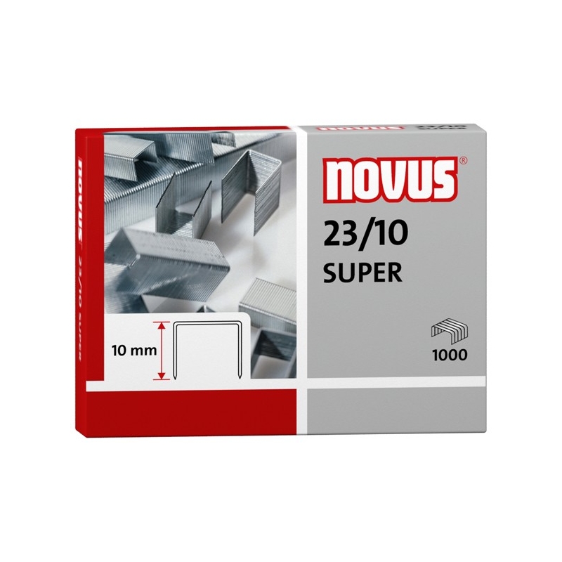 Klamerice Novus 23/10 Super, 1/1000, 70 Listova Novus