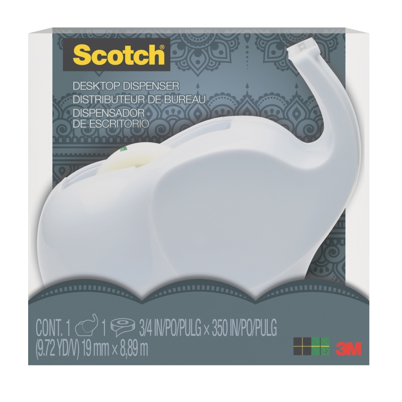 Stalak Za Lepljivu Traku Scotch "Elephant"+ 1x Magic Tape Scotch