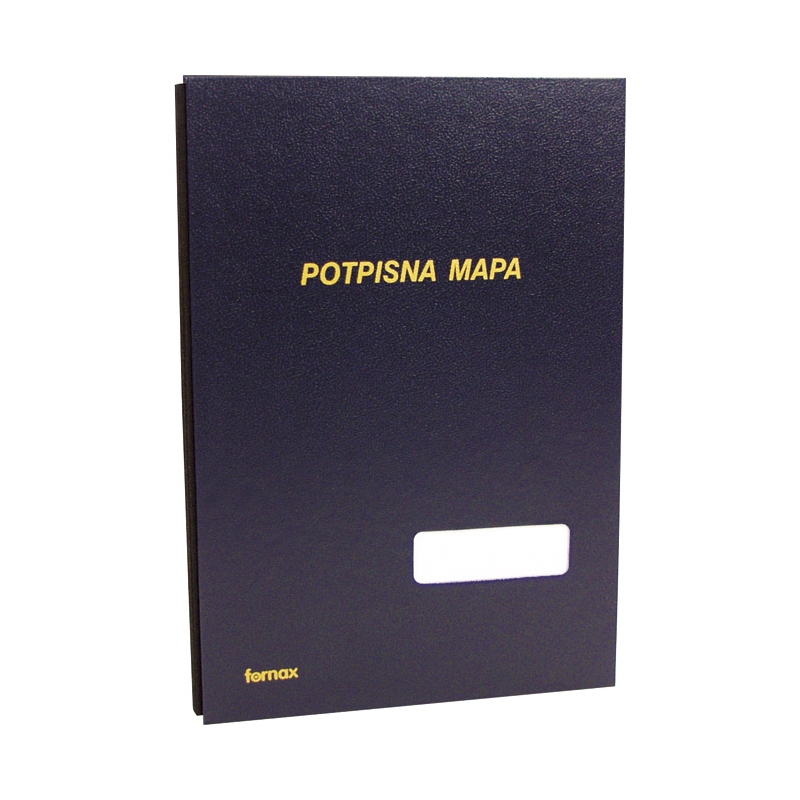 Mapa Potpisna S Prozorom 11 Pregrada Fornax 3007 Tamno Plava